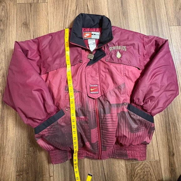 Nike | Jackets & Coats | 99 Nike Florida State Bomber Puffer Athletic ...
